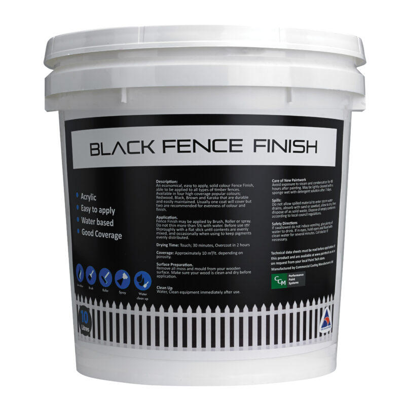 Fence Finish Standard Colours - CCM Coatings
